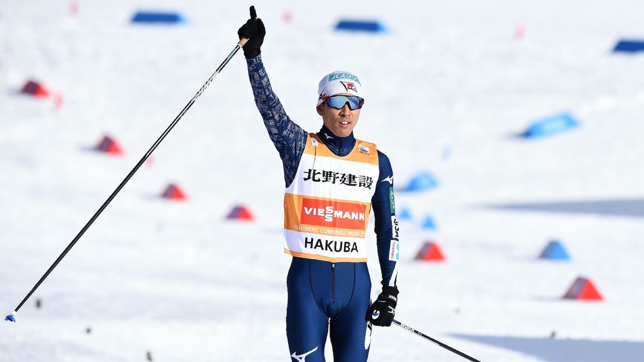 Akito Watabe wins 4th straight Nordic combined World Cup event - ESPN