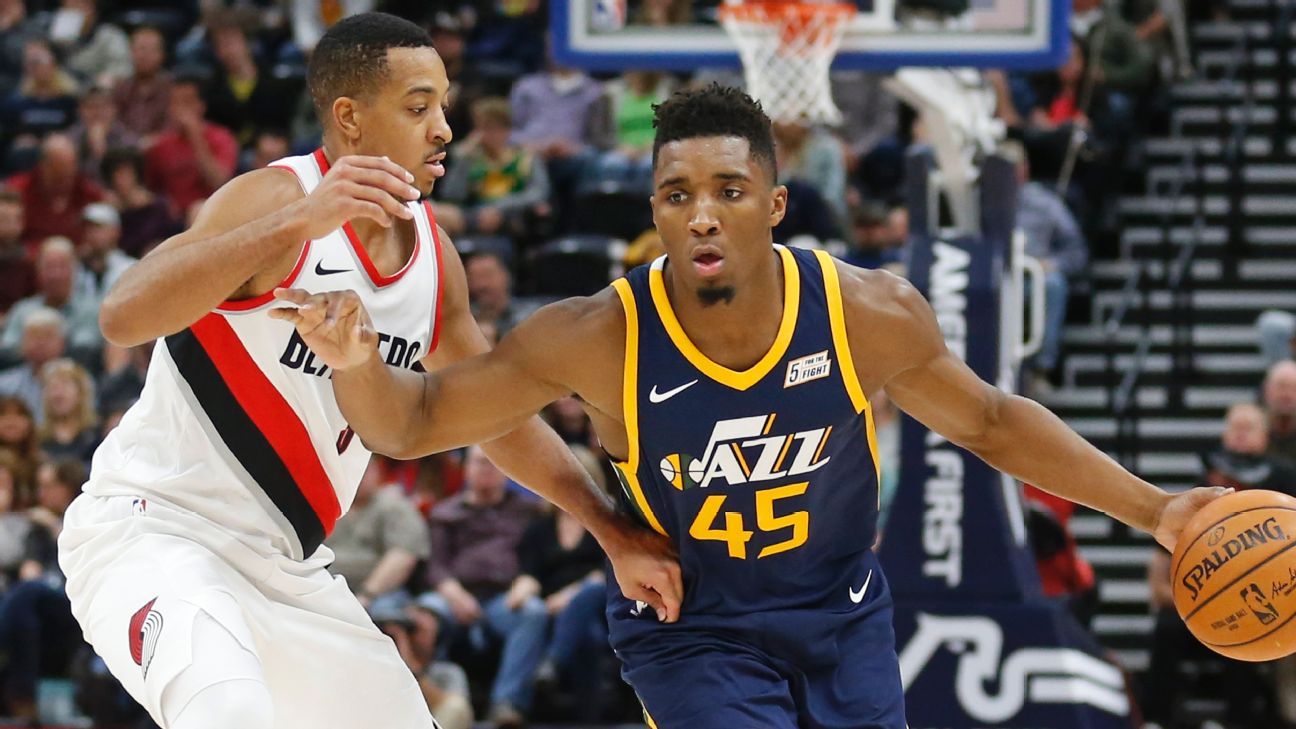 Fantasy hoops: Donovan Mitchell vs. CJ McCollum - ESPN