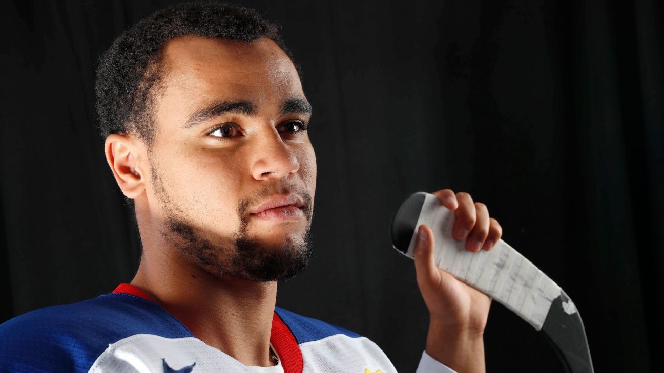 Winter Olympics 2018 - Jordan Greenway on the big screen in Pyeongchang ...