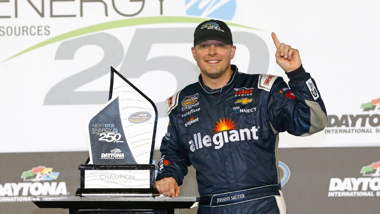 Johnny Sauter rolls to season-opening Truck series win - ESPN