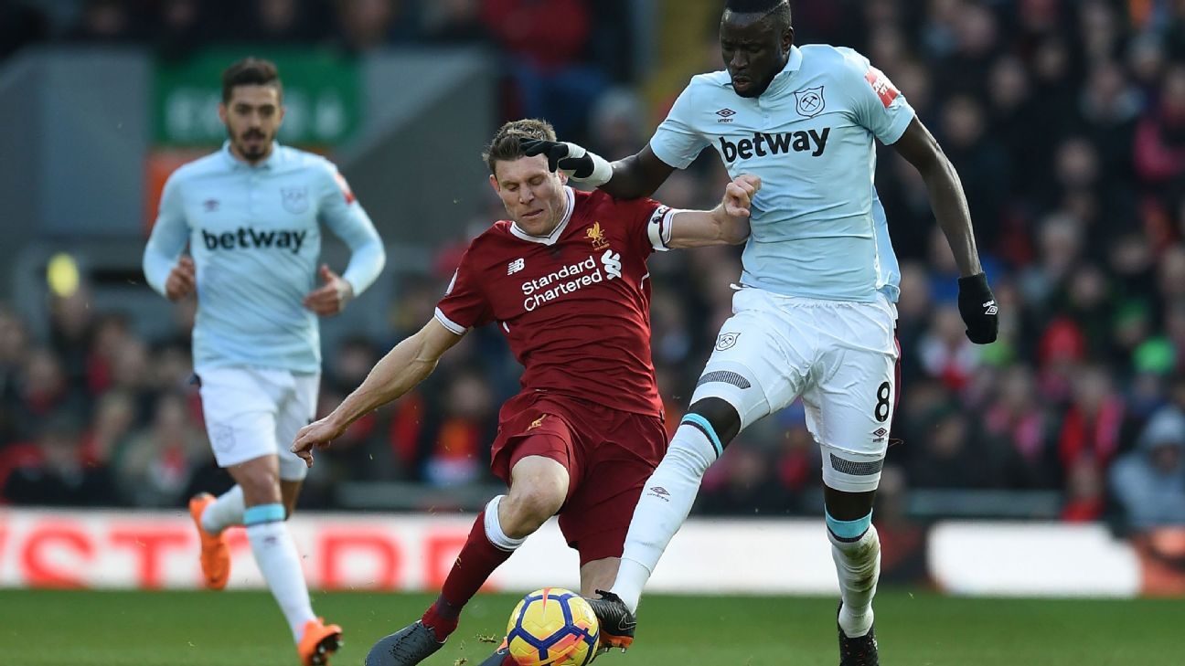 Liverpool pressing game will be key at Manchester City - James Milner ...