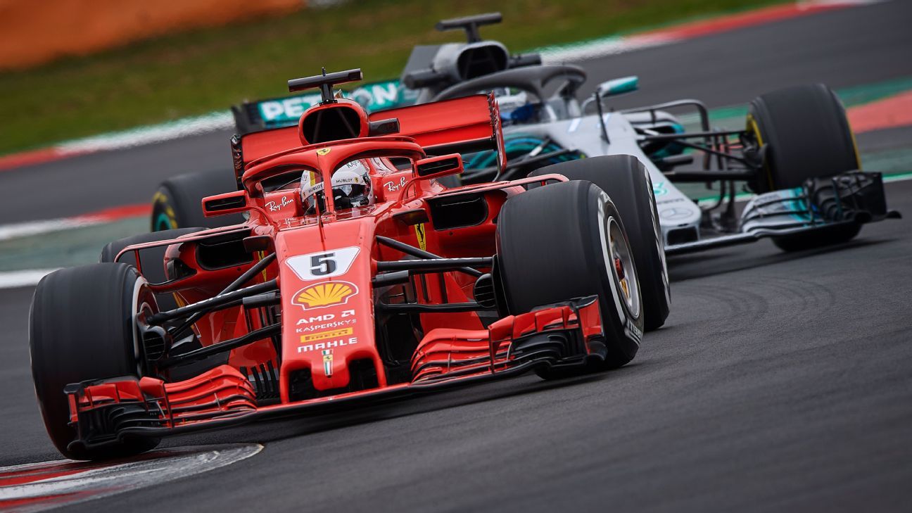 Sebastian Vettel fastest on second day of 2018 F1 testing in Barcelona ...