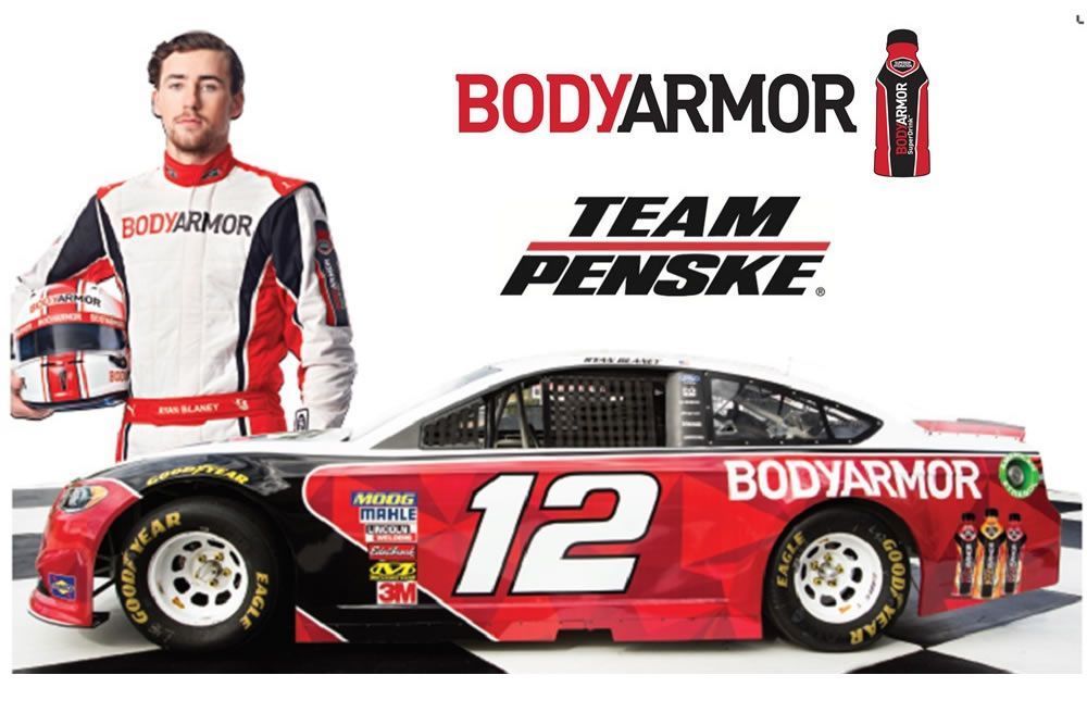 BODYARMOR to sponsor Ryan Blaney at Daytona - ESPN