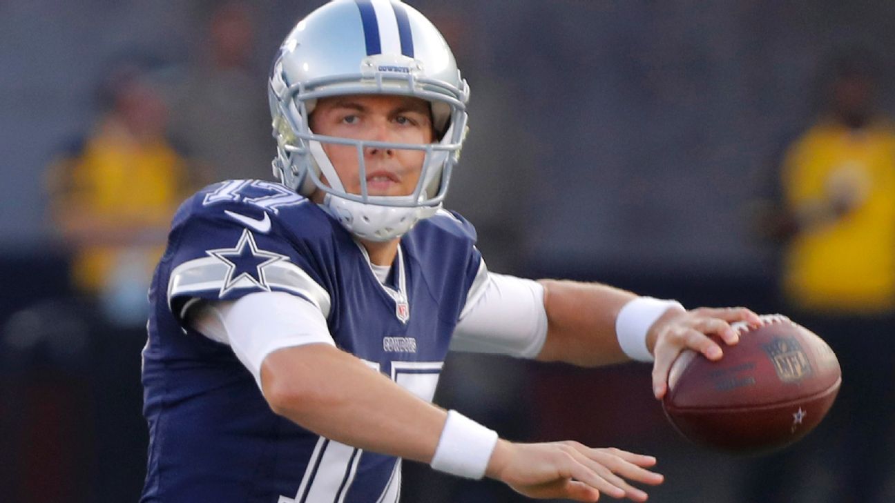 Now a coach, Kellen Moore on path everybody expected - ESPN - NFC East ...