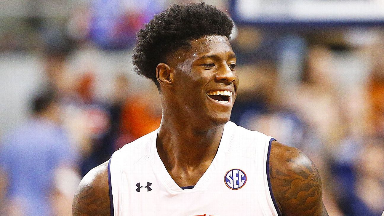 Auburn forward Danjel Purifoy to regain his eligibility after first 30 ...