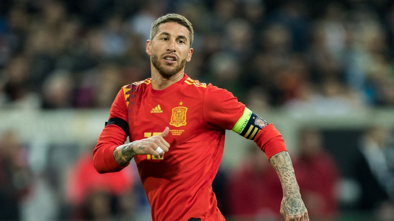 Sergio Ramos heads to Spain training right after son's birth in Madrid ...