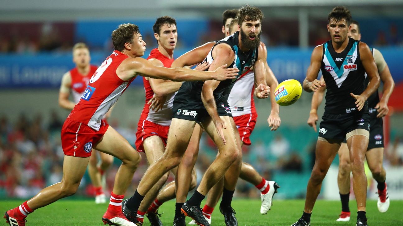 Justin Westhoff rates Swans win among Port's best - ESPN