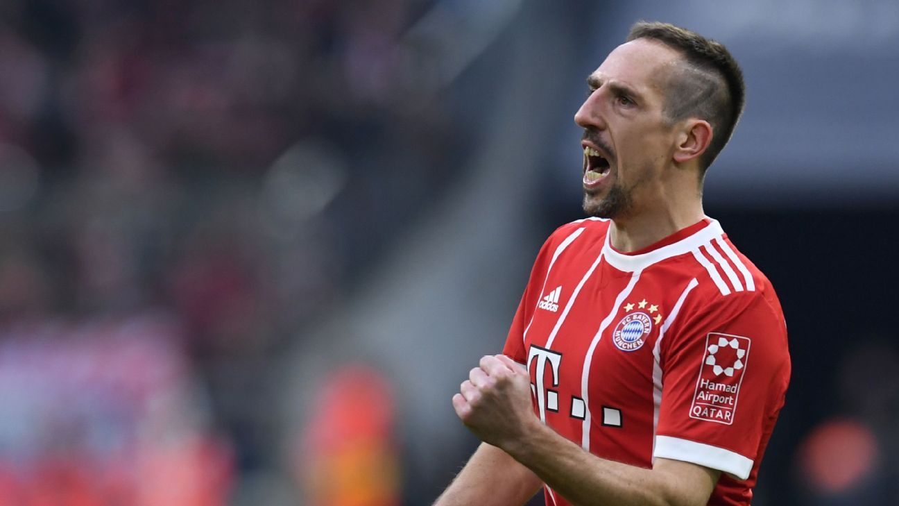 Frank Ribery signs Bayern Munich contract extension through to 2019 - ESPN