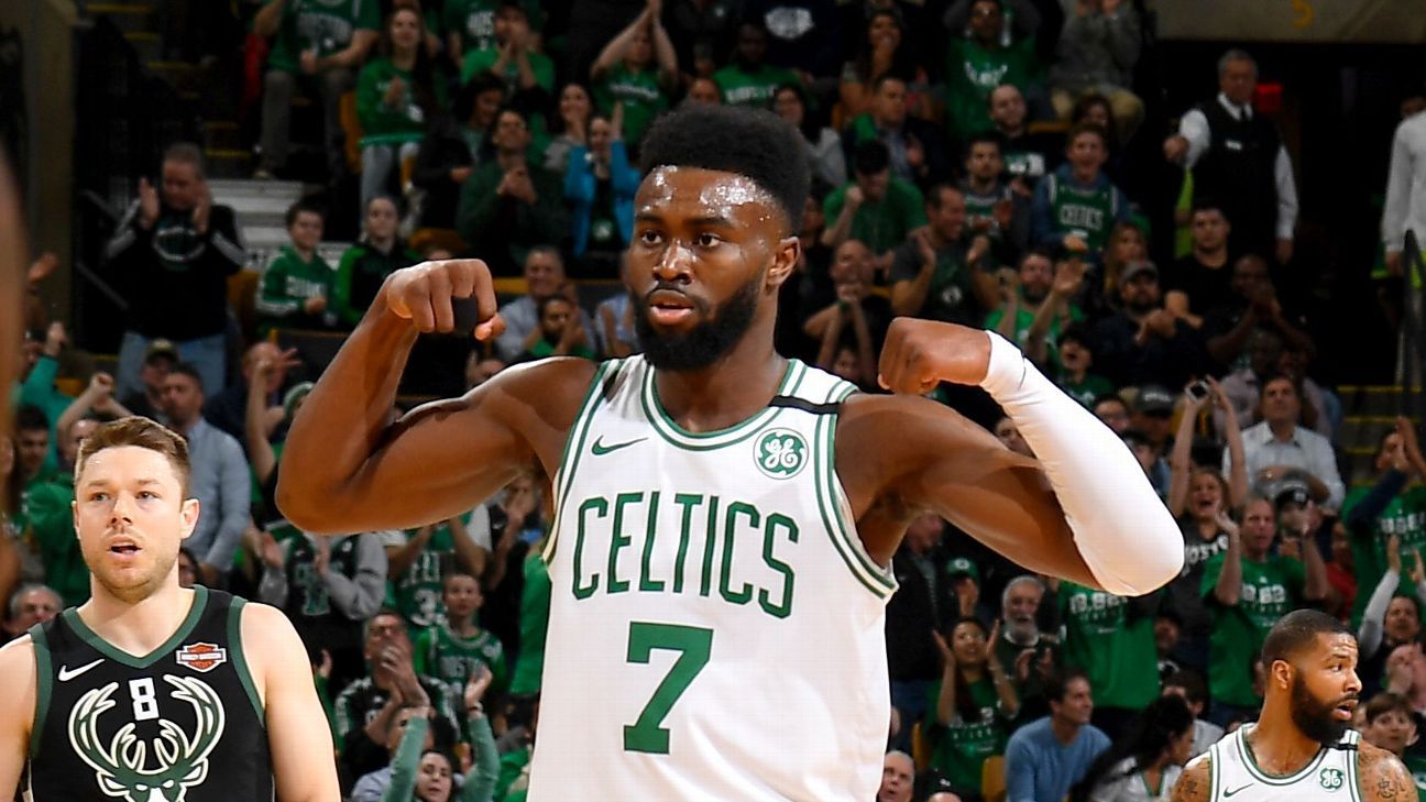 No hay duda que estaremos en Las Finales 2019, Jaylen Brown - ESPN