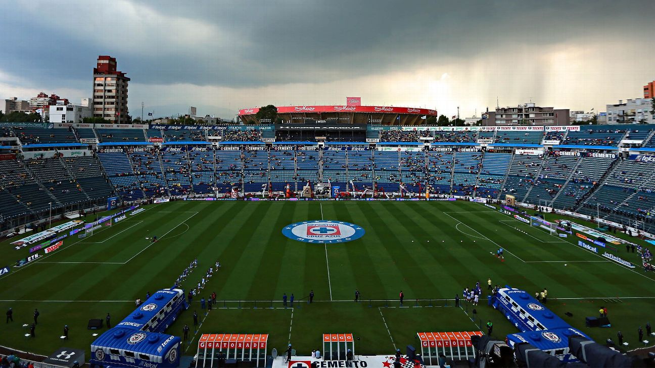 Cruz Azul lanza parche conmemorativo del Estadio Azul - ESPN
