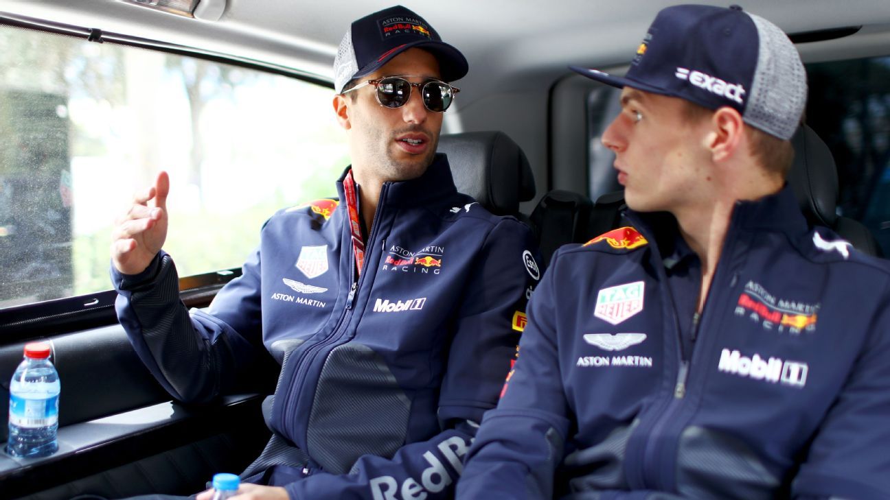 Red Bull to discuss rules of engagement with Daniel Ricciardo and Max ...