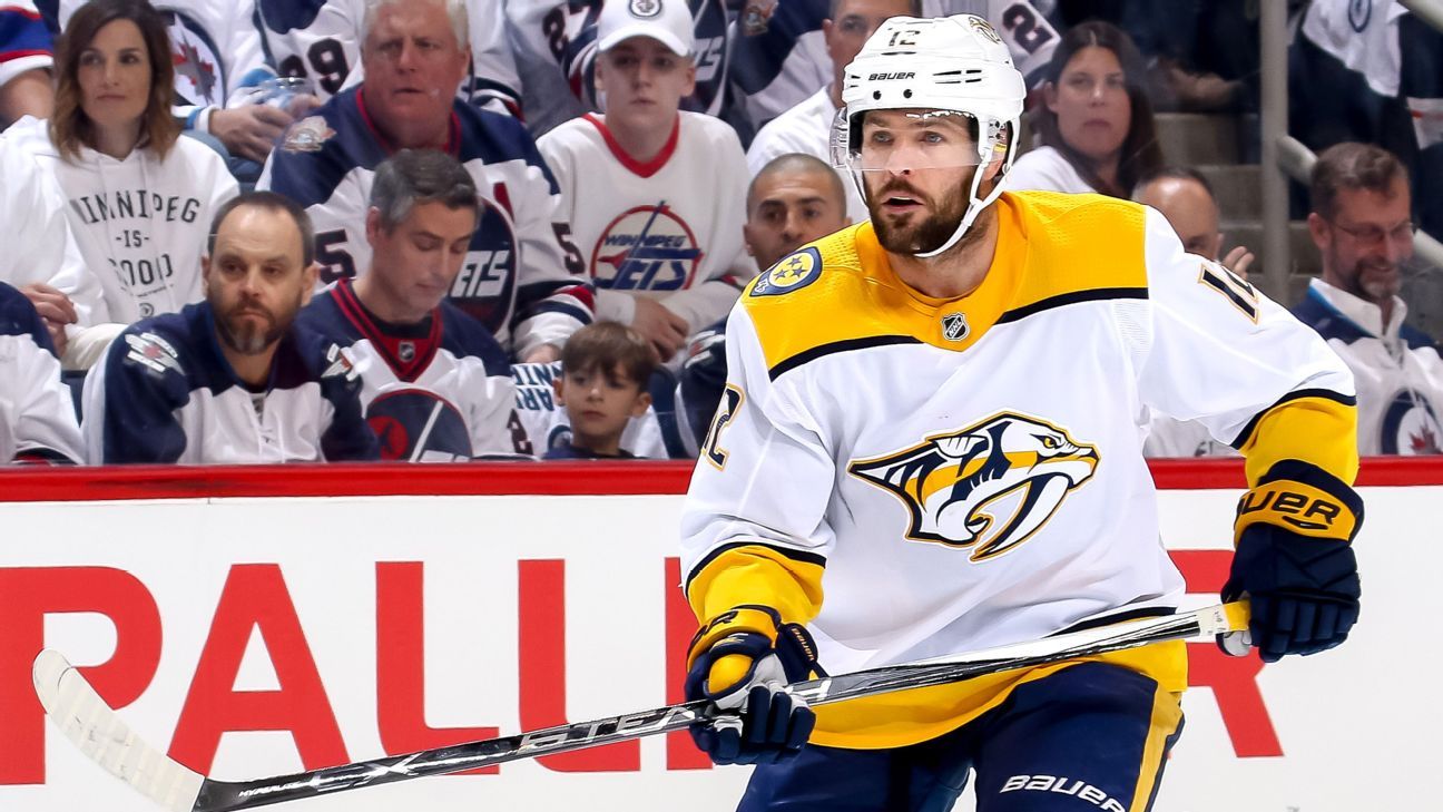 Mike Fisher of Nashville Predators retires again -- 'I've milked this ...