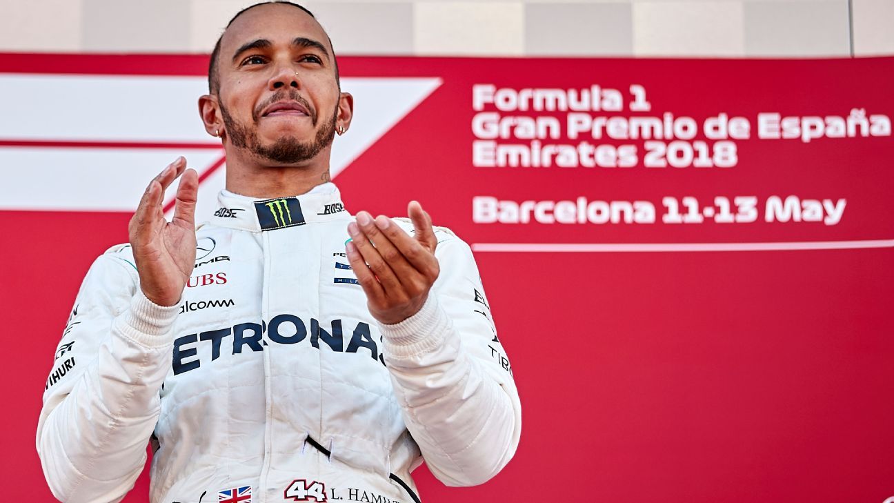 Lewis Hamilton calls Spanish GP victory 'a rejuvenating experience' - ESPN