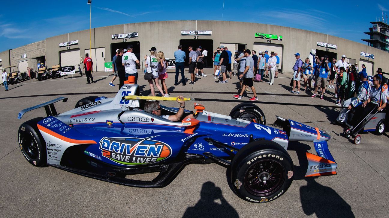 2018 Indianapolis 500 - Stefan Wilson comes three laps, little fuel ...