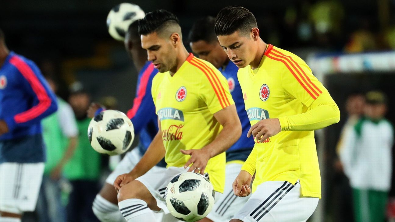 James y Barrios vuelven a entrenarse y llegarían a tiempo contra Japón ...