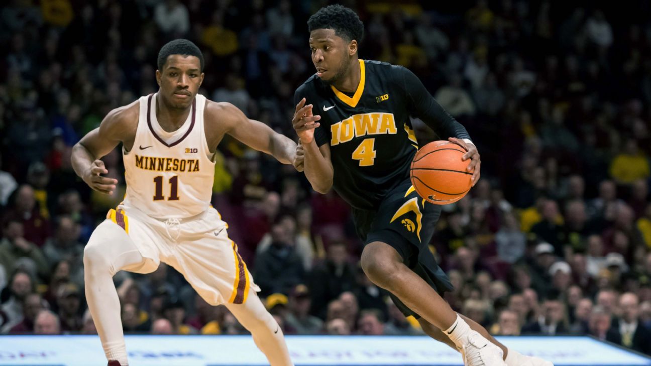 Iowa starting guard Moss enters transfer portal - ESPN