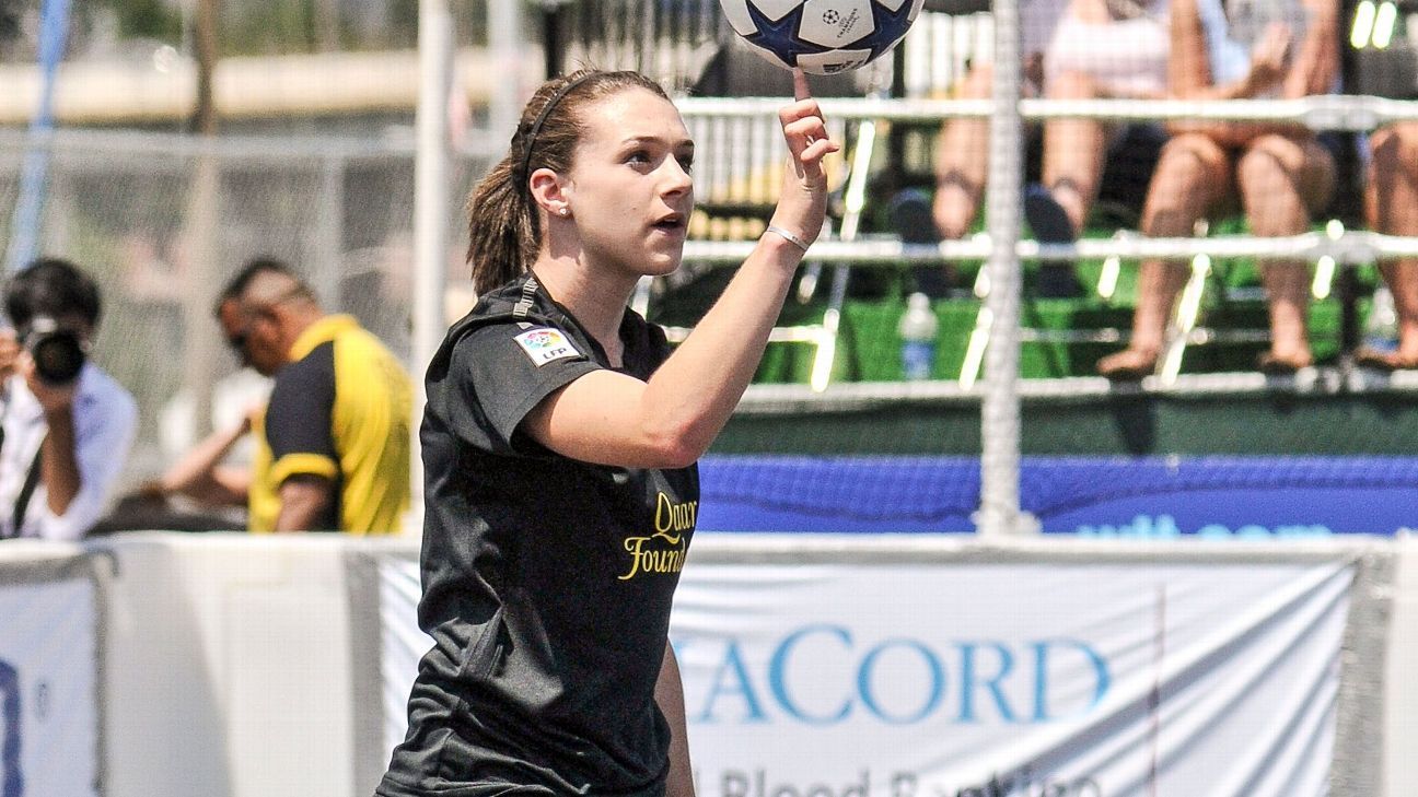 The song pro soccer freestyler Indi Cowie can't stop listening to this ...