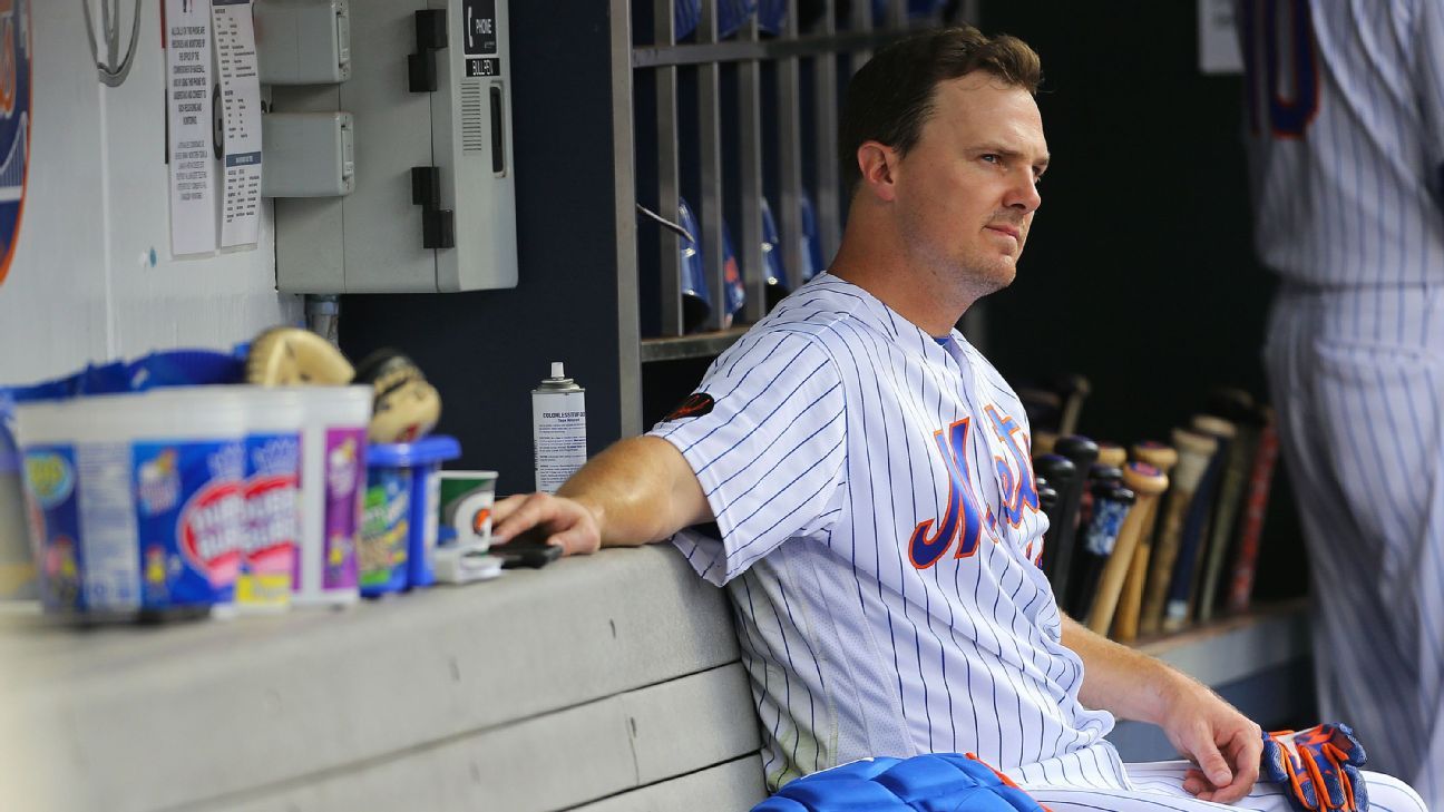 Jay Bruce homers in return from DL; Mets to try him at first base - ESPN