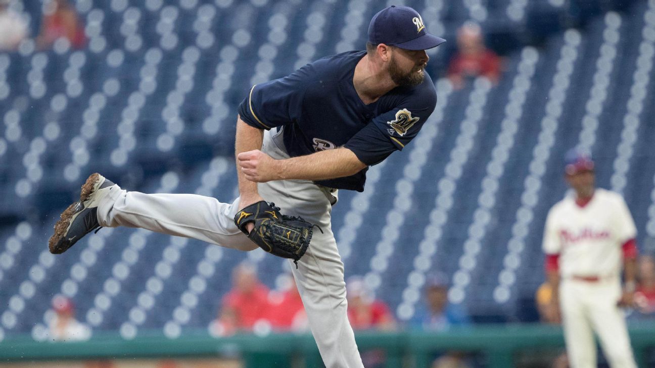 Milwaukee Brewers designate Boone Logan for assignment - ESPN