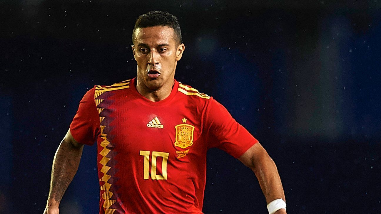 Thiago, única novedad en el once de España - ESPN