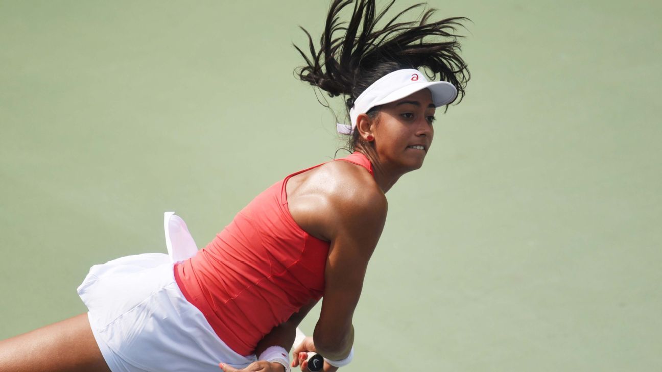 India's rising tennis star Karman Kaur Thandi gets first win on WTA ...