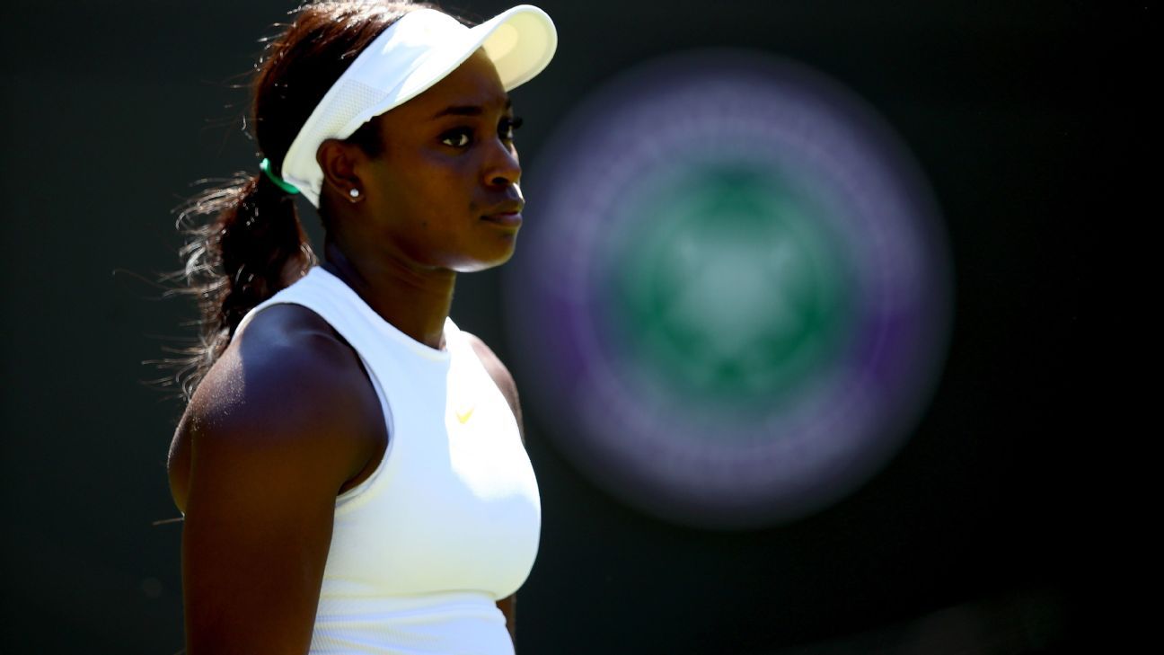 US Open champion Sloane Stephens ousted in 1st round at Wimbledon - ESPN