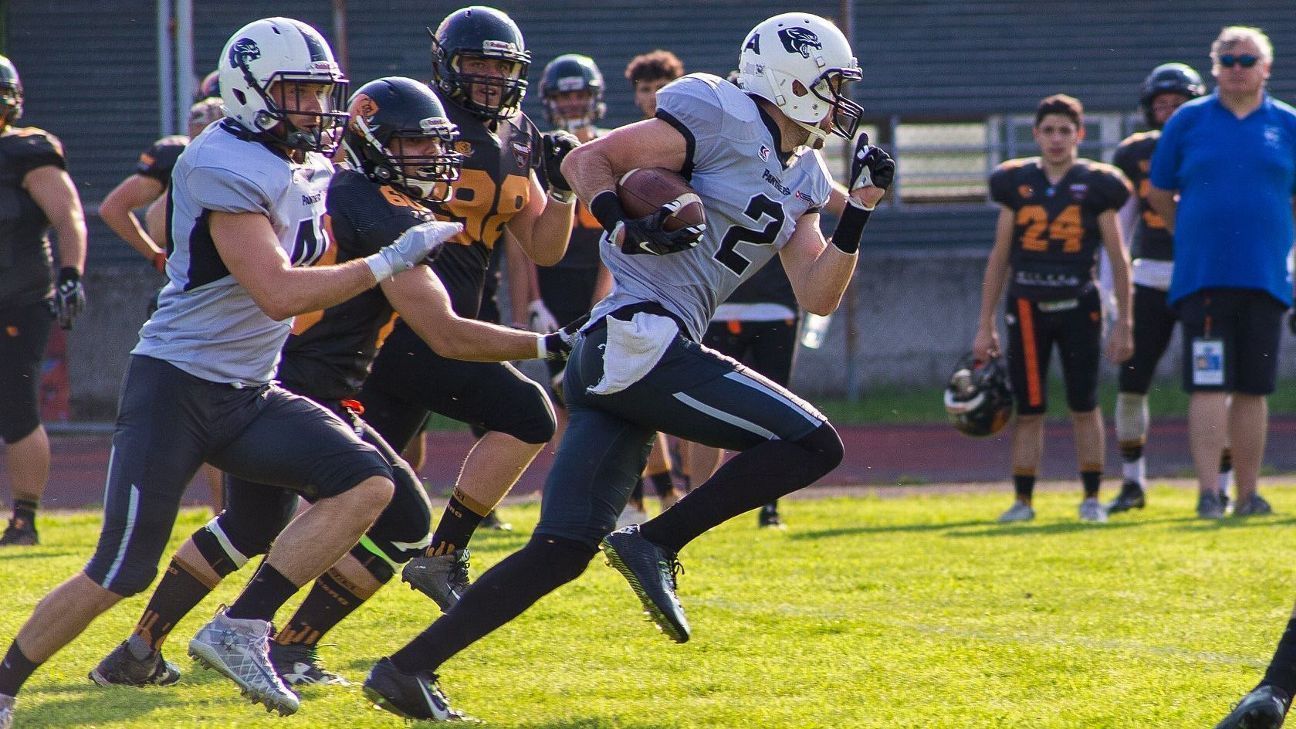 La dolce vita: Kris Durham se reencuentra con el fútbol americano en Italia