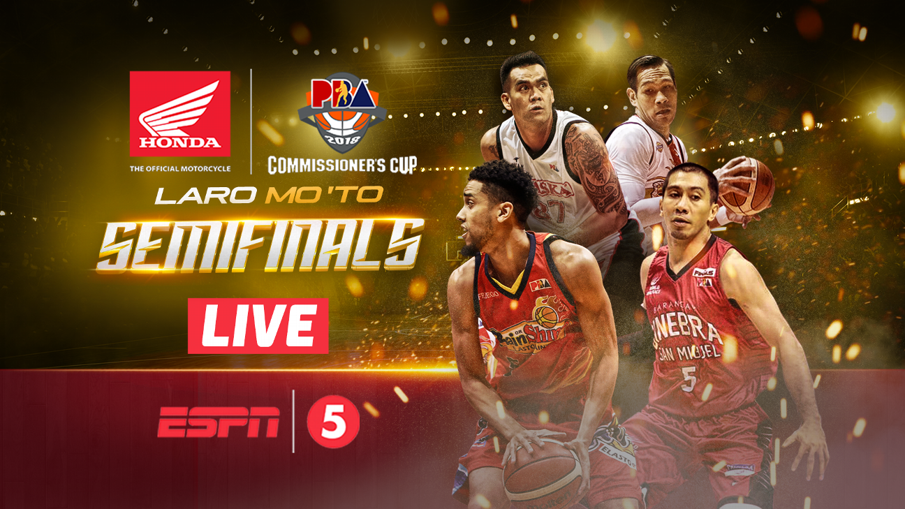 Livestream PBA Commissioner's Cup Semifinals (July 25) - ESPN
