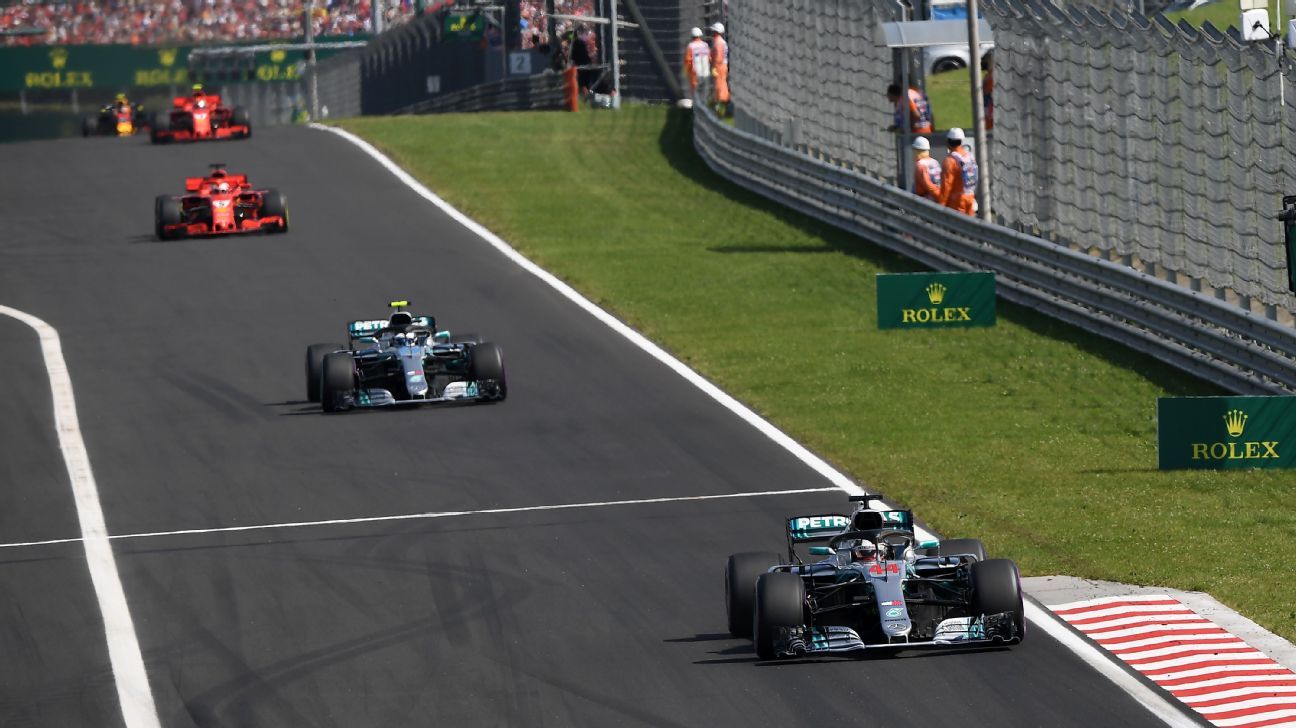 Advantage Lewis Hamilton as Mercedes claims another upset - ESPN