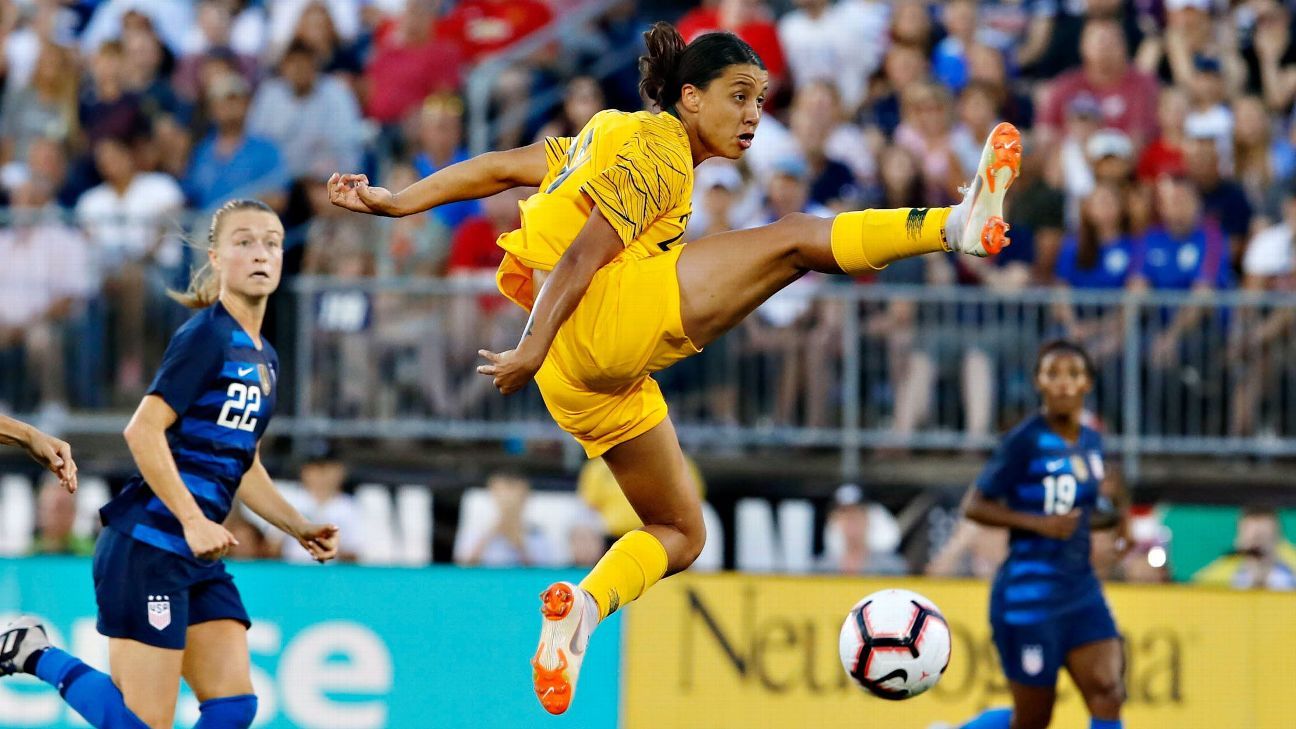 Sam Kerr targets winning Asian Cup after being named AFC Player of Year ...
