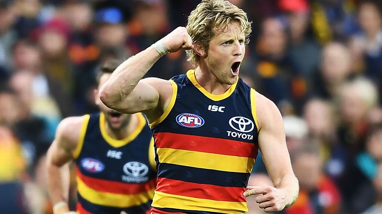 AFL Adelaide Crows beat Power in last-gasp win - ESPN