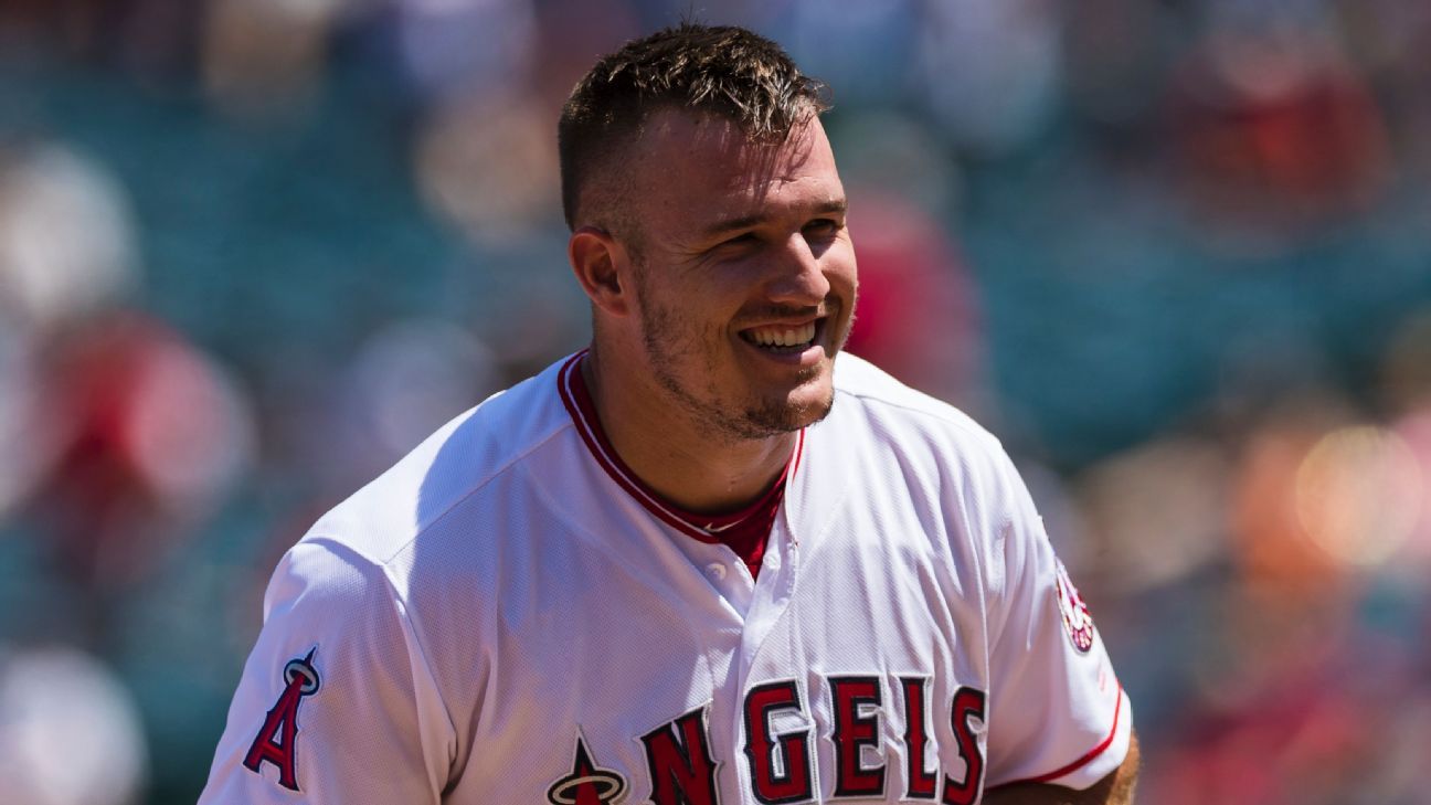 MLB -- Mike Trout by the numbers as No. 27 turns 27 - ESPN