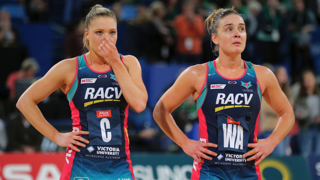 Opportunity lost for netball's Vixens - ESPN