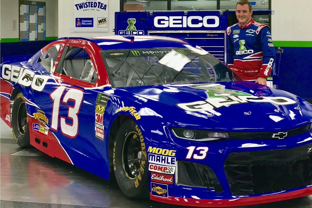 Germain Racing honor 10 years of partnership with GEICO - ESPN
