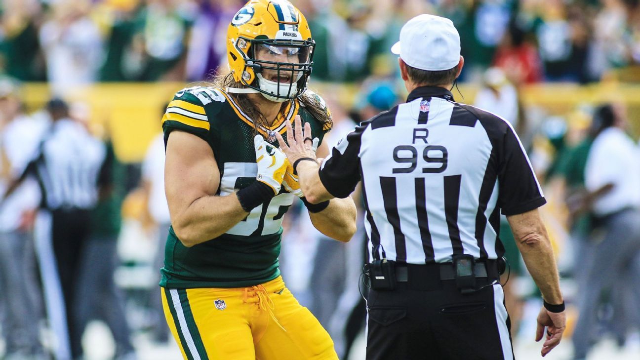 NFL rules penalty on Green Bay Packers' Clay Matthews was correct - ESPN