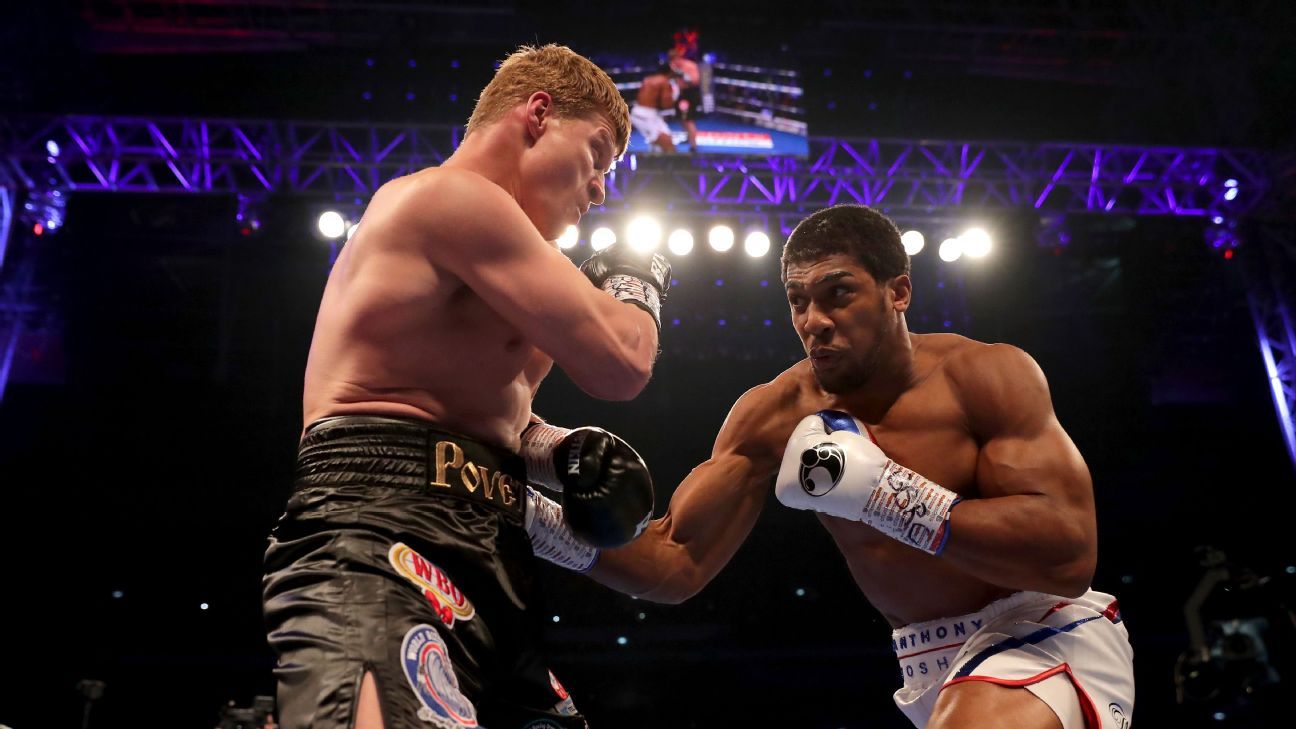 World boxing heavyweight champion Anthony Joshua plays with Juventus - ESPN