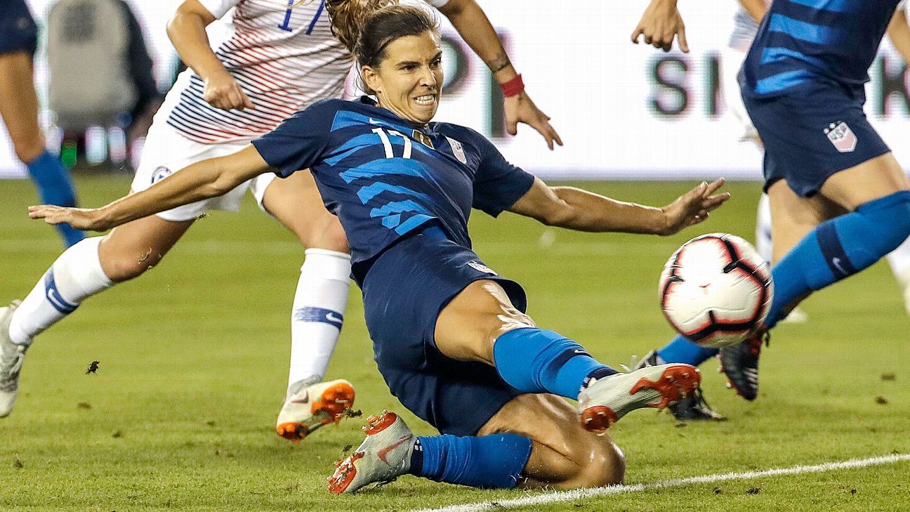 Arsenal secure USWNT's Tobin Heath on free transfer - ESPN