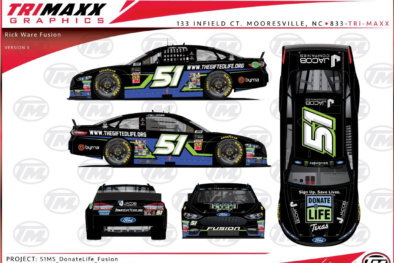 Joey Gase joins Rick Ware Racing at Texas Motor Speedway