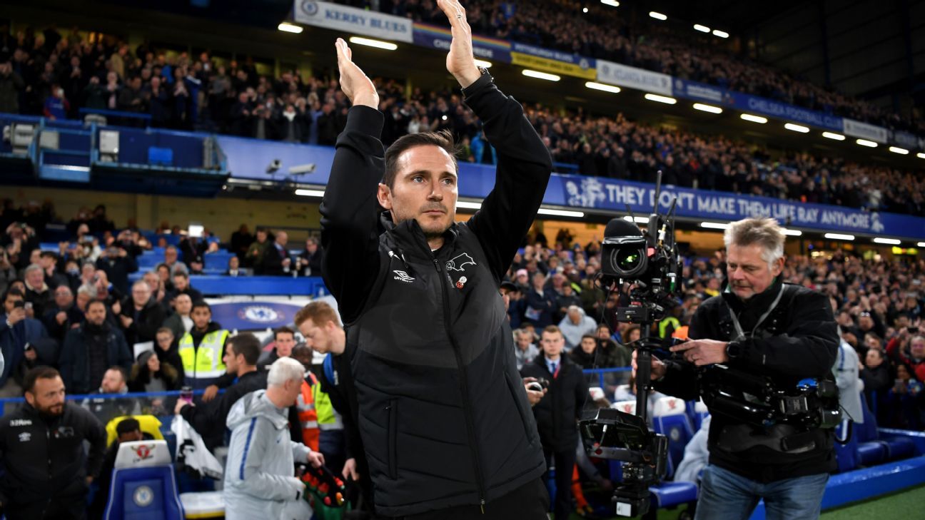 Why playoff final defeat could take Lampard from Derby to Chelsea - ESPN