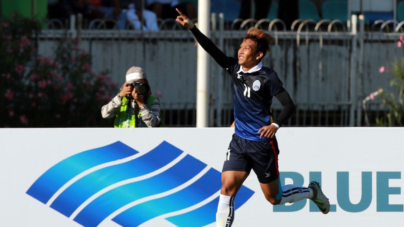 Cambodia ace Chan Vathanaka joins Malaysia's Pahang from Japan - ESPN