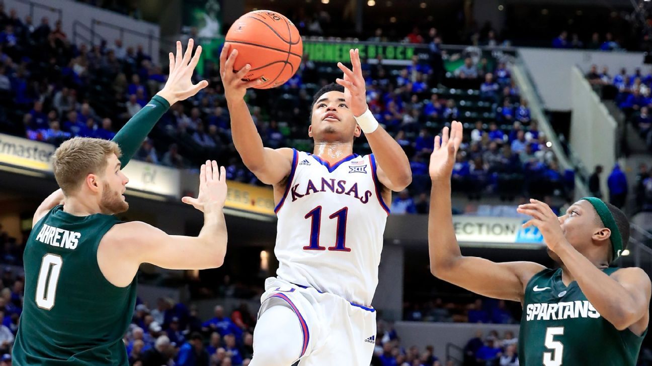 Kansas, Michigan State start season in style - ESPN