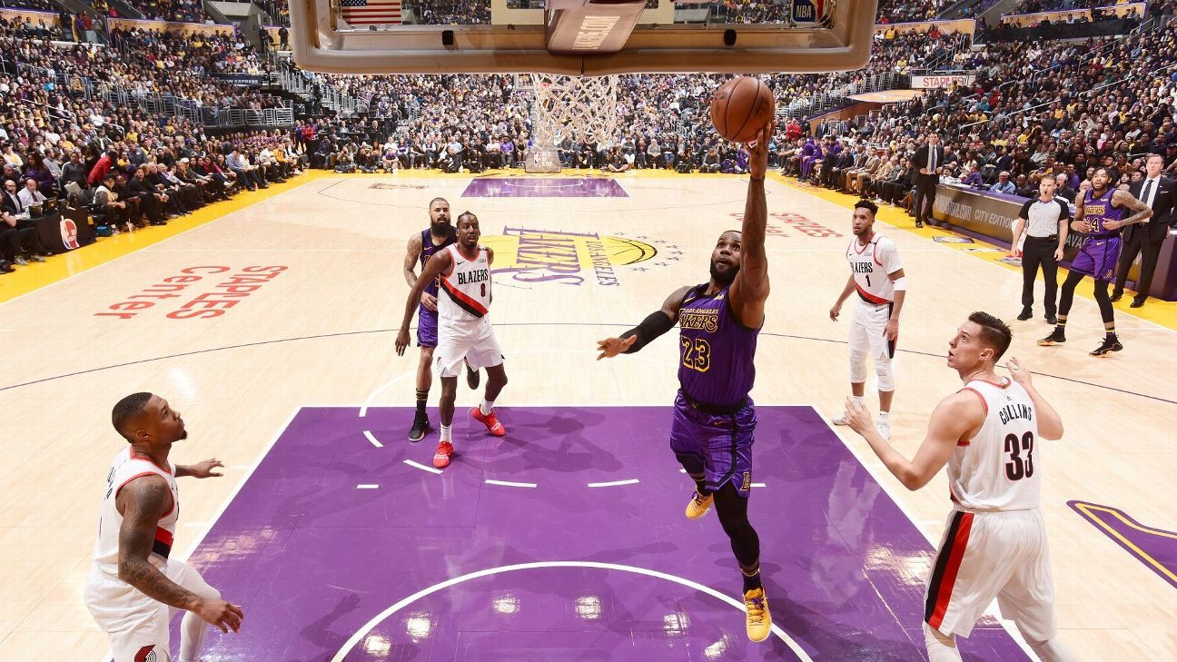 LeBron James, quinto máximo anotador de la historia - ESPN