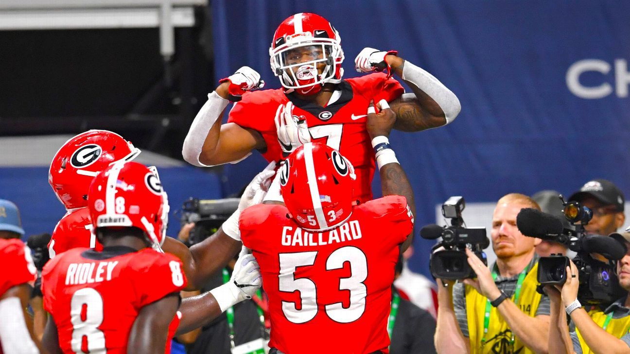 Georgia, Oklahoma, Ohio State and UCF make playoff case - ESPN