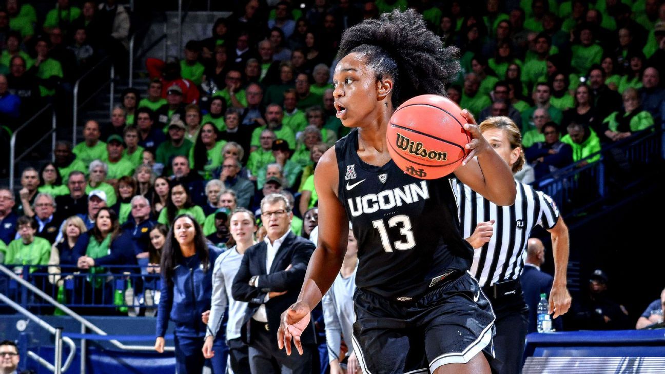 UConn upends No. 1 Notre Dame behind freshman Christyn Williams - ESPN