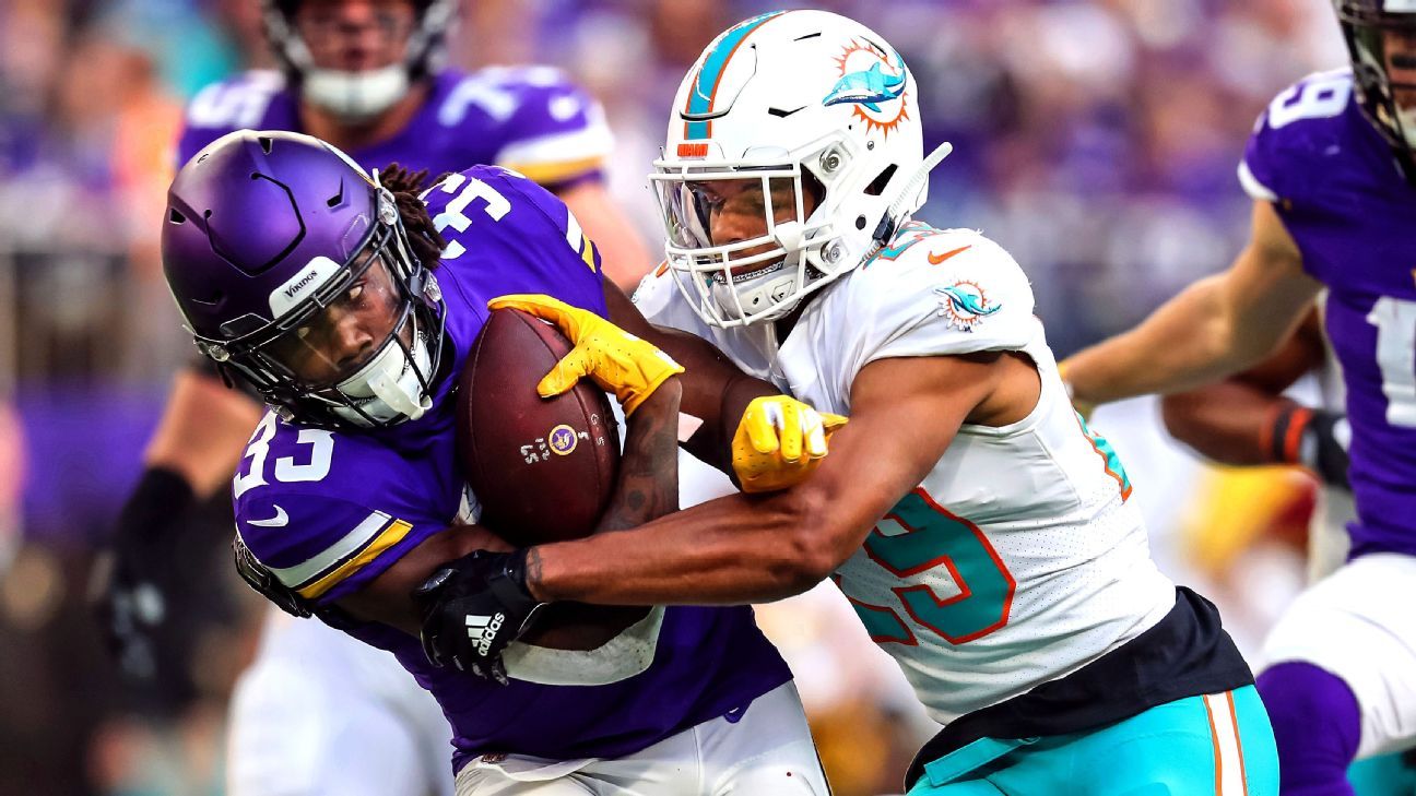 Minkah Fitzpatrick, Jerome Baker give Miami D long-term promise - ESPN ...