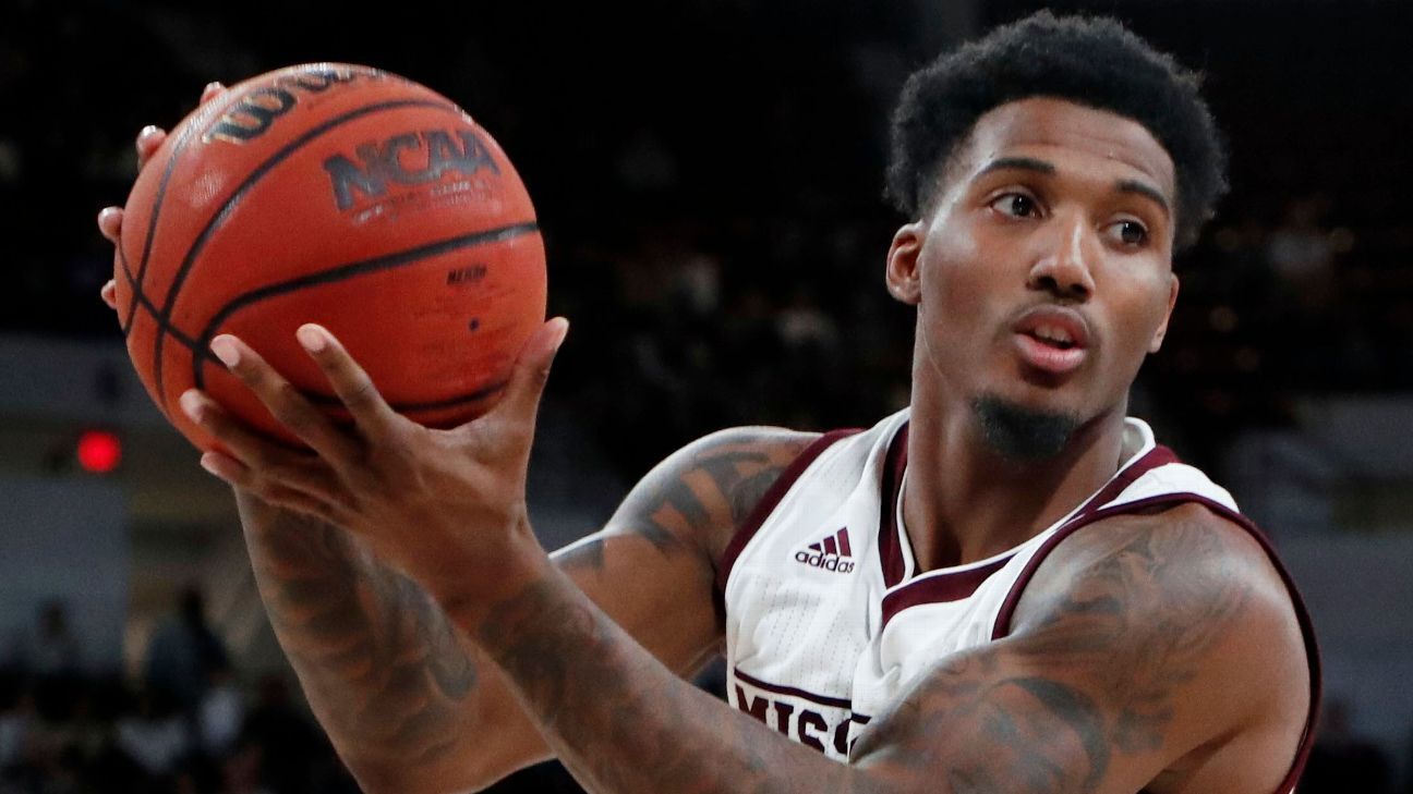 Nick Weatherspoon suspended by Mississippi State for rules violation - ESPN