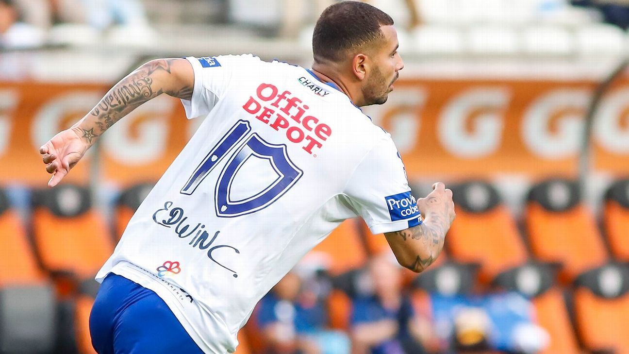 Edwin Cardona se estrena con doblete en Pachuca - ESPN