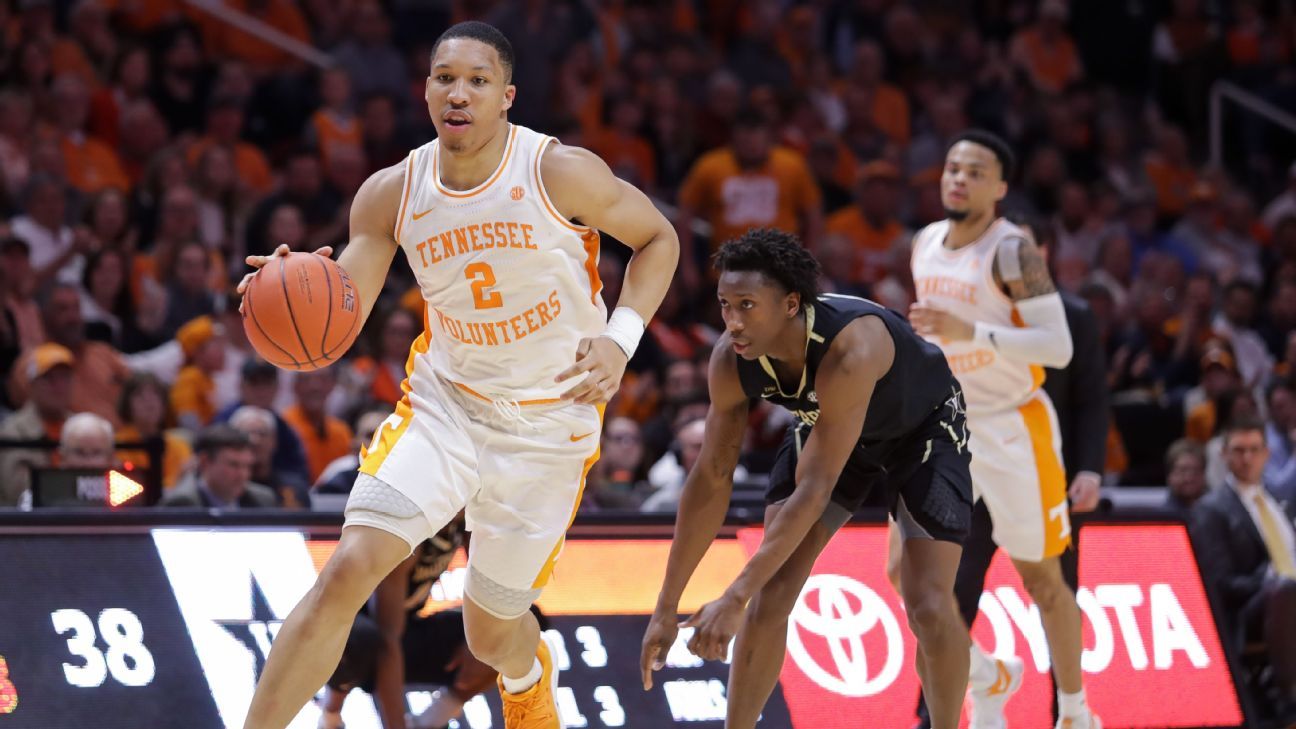 Under-appreciated? Tennessee's Grant Williams on His NBA Future - ESPN