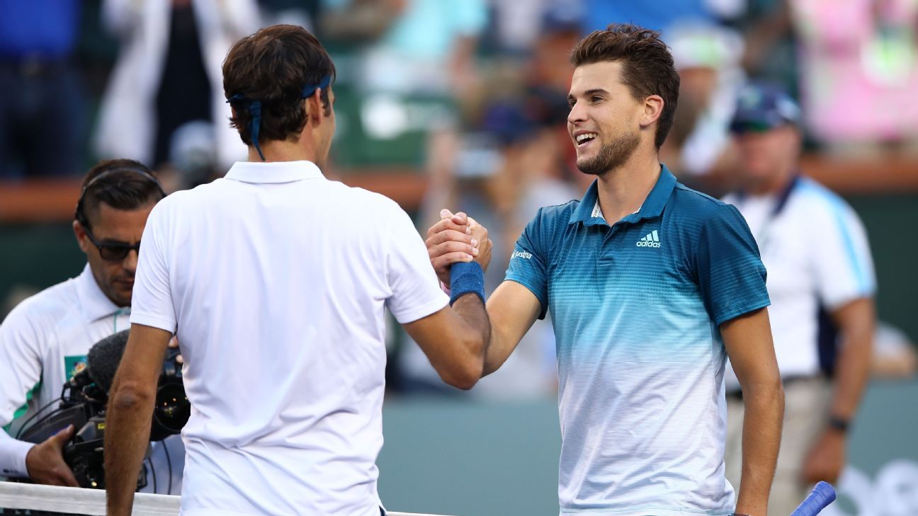 Thiem edges Federer in 3 sets to win Indian Wells - ESPN