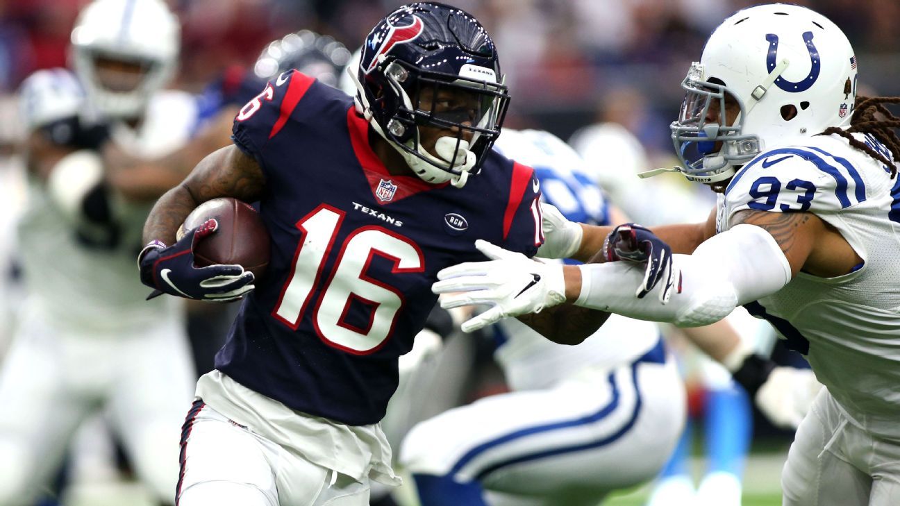 Texans' 53-man roster projection includes a veteran cut at wide ...